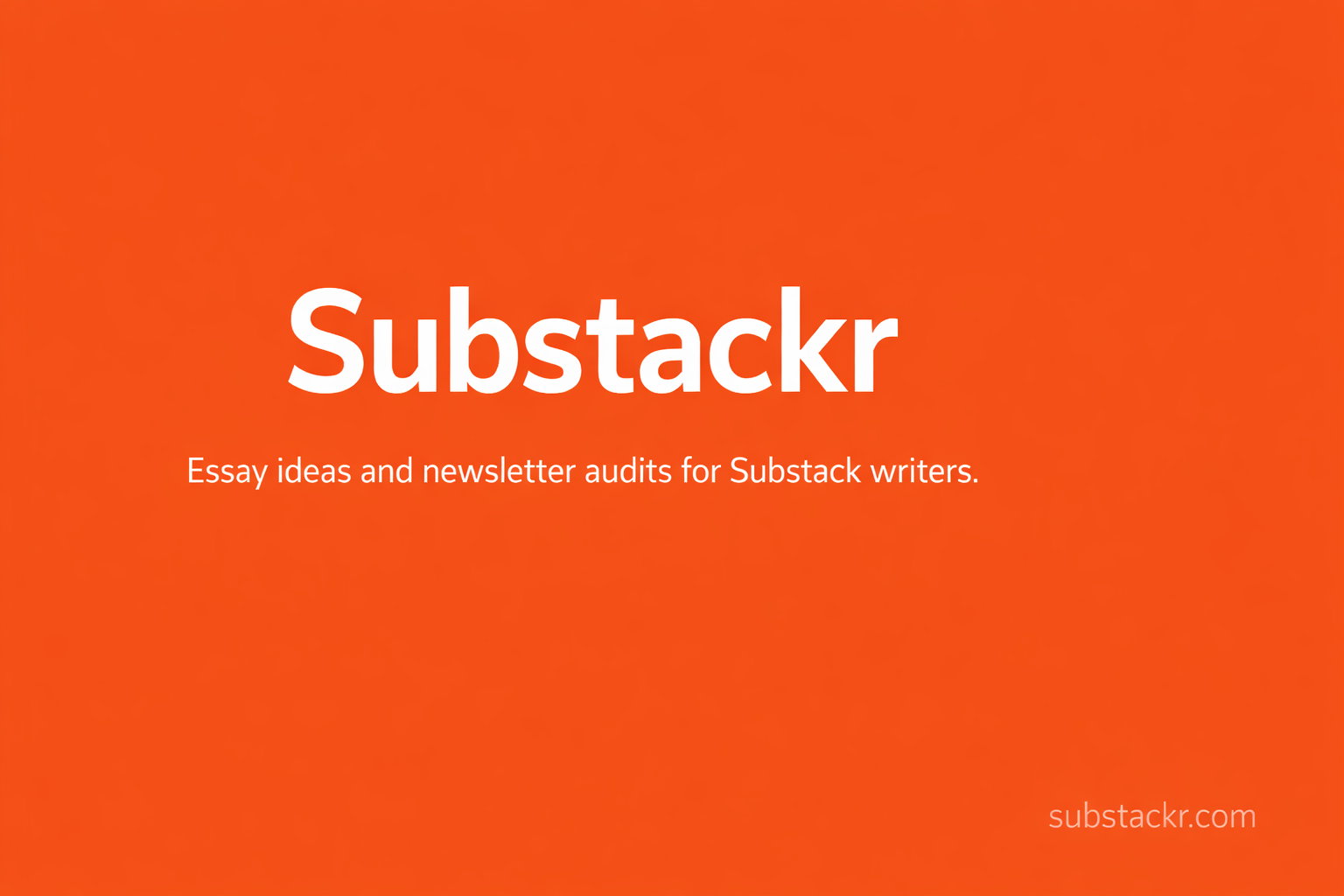 What to Write on Substack: 50 Essay Ideas Across 10 Niches